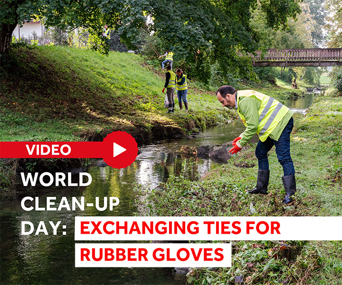 Clean-up Day: Coca‑Cola employees against littering