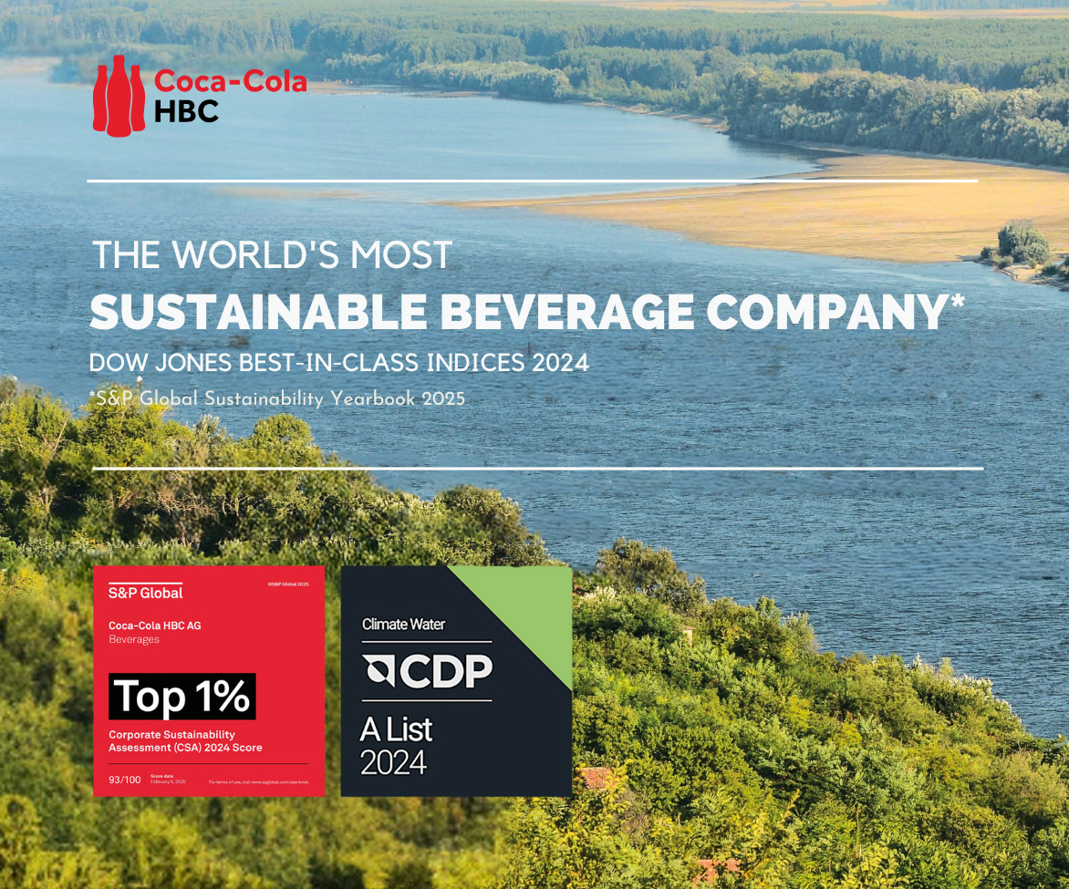 Coca-Cola HBC retains its ranking as the world’s most sustainable ...